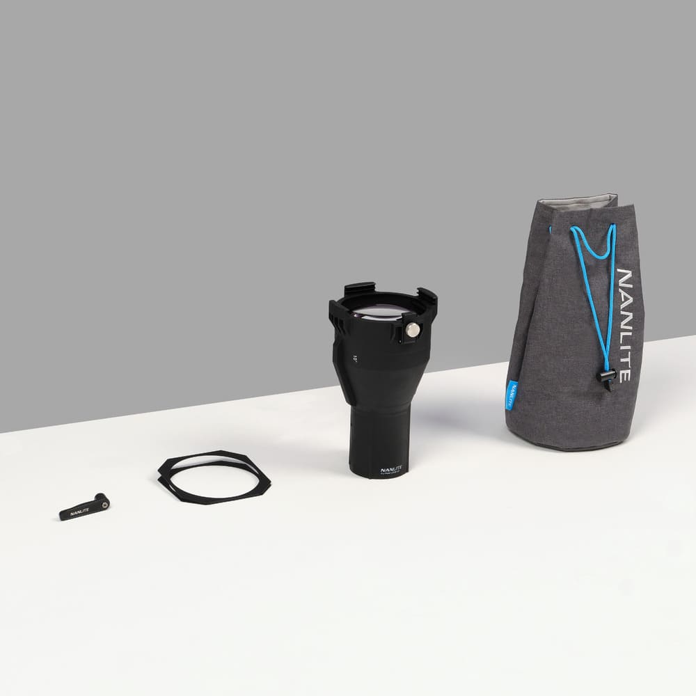 Nanlite 10° Lens for Forza FM Mount Projection Attachment – INDIA CINE ...